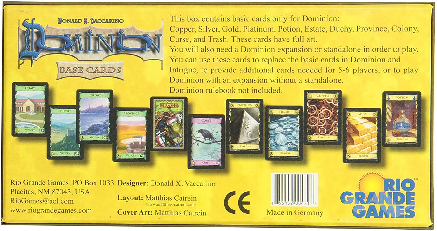 Dominion Base Cards — Brain Games OÜ