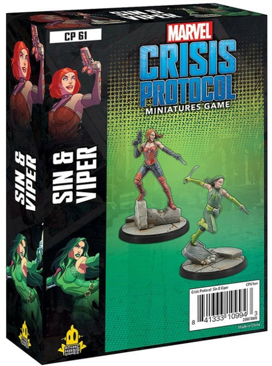 Marvel: Crisis Protocol - Sin & Viper — Brain Games OÜ