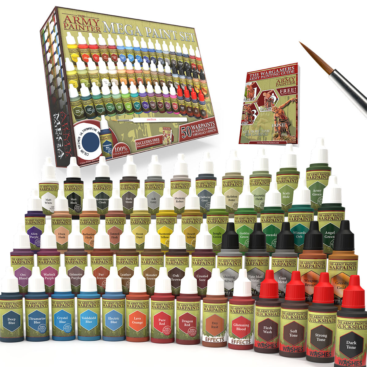 Warpaints Mega Paint Set — Brain Games OÜ