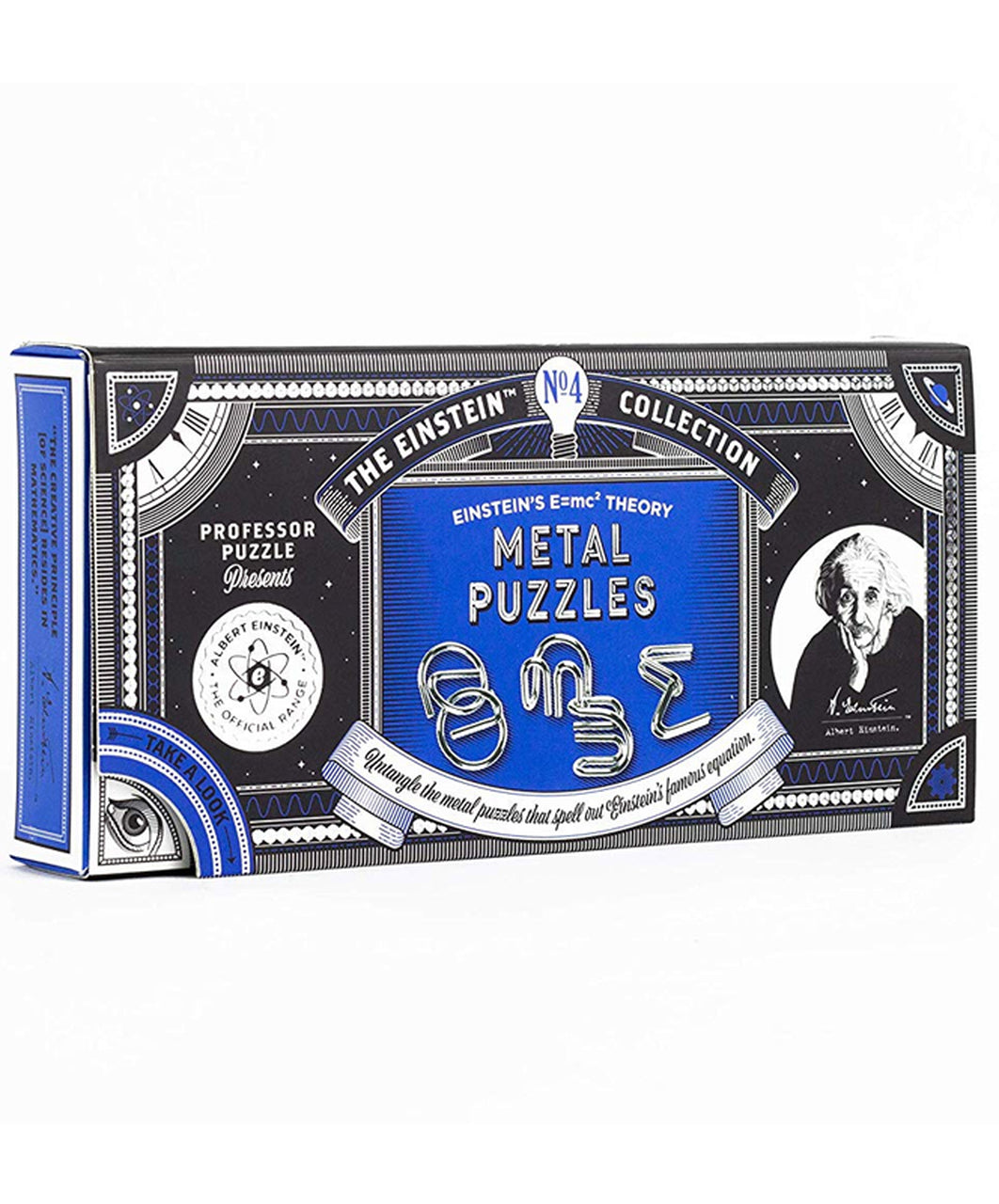 Einstein Collection: E=MC2 Metal Puzzles — Brain Games OÜ